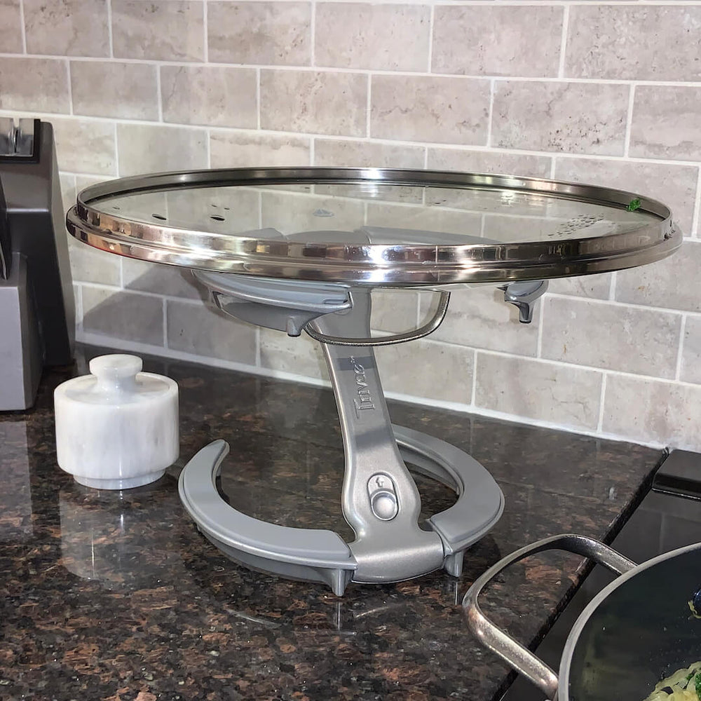 Custom Black Trivet Multifunction Kitchen & Tabletop Accessory | Trivae